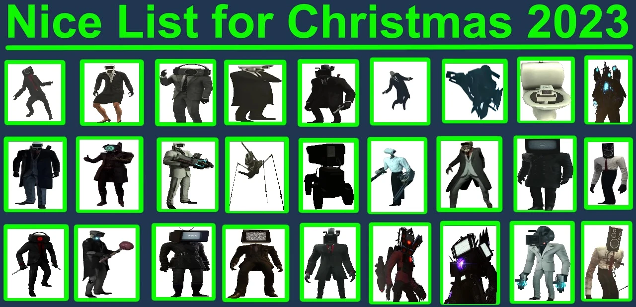 Skibidi Christmas (Nice and Naughty list) | Fandom