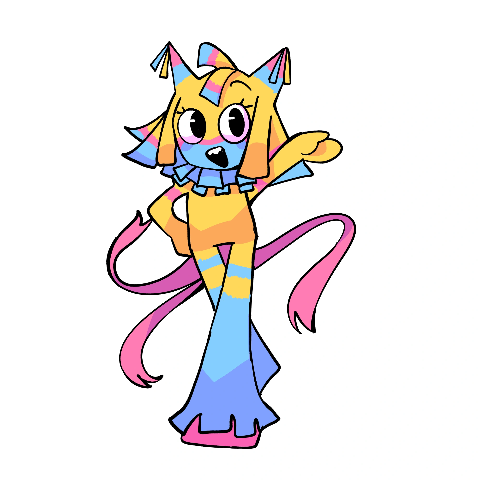 I also made the piñata character hehe | Fandom