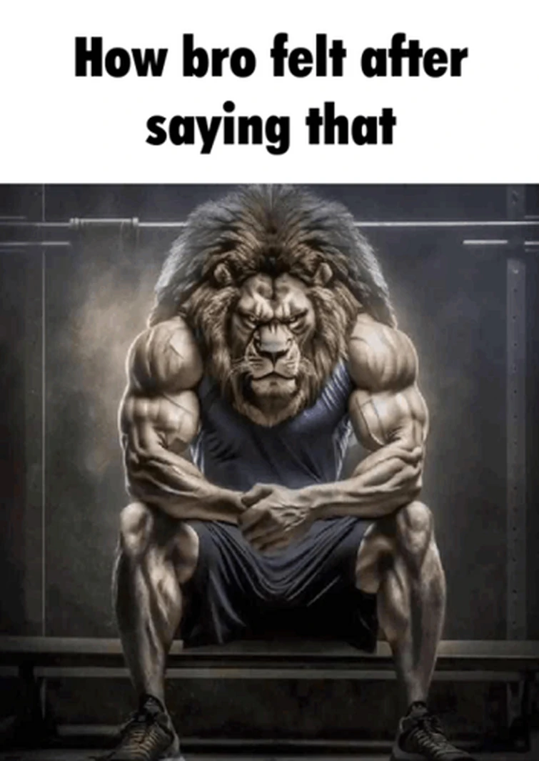 The lion does not turn when the small dog speaks. | Fandom