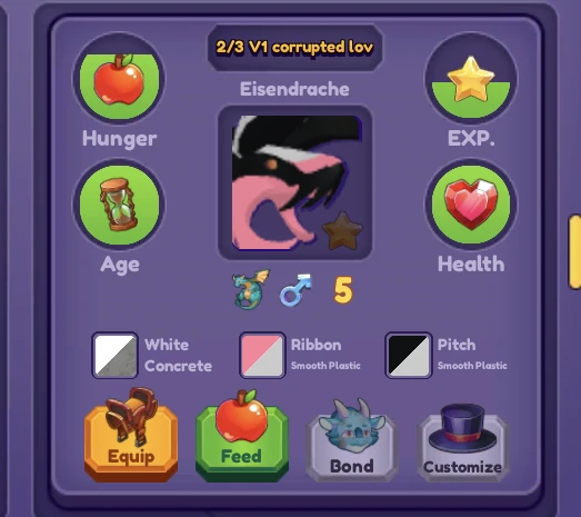 Trading a corrupt themed (ribbon v.) eisen! | Fandom