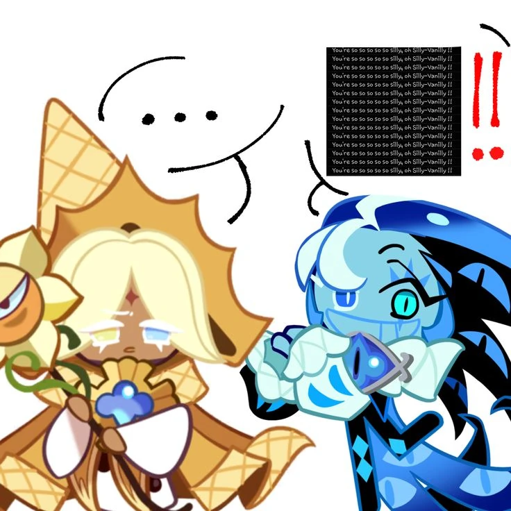 "oh ur sososososososo silly, oh silly vanilly x1000" -🖤🃏💙 | Fandom
