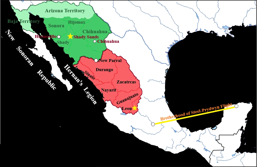 Map of Fallout but its Mexican | Fandom