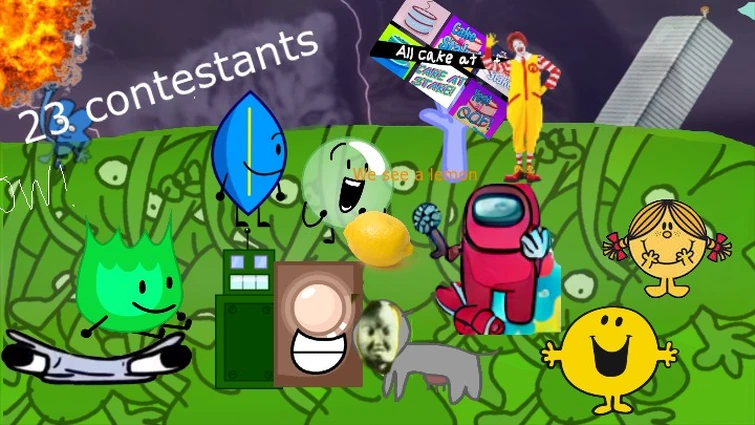 BFDI 1 intro but comments change everything 666 (wowza!!!) | Fandom