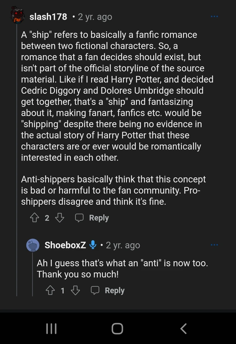 a post on proshipping and what it is. | Fandom