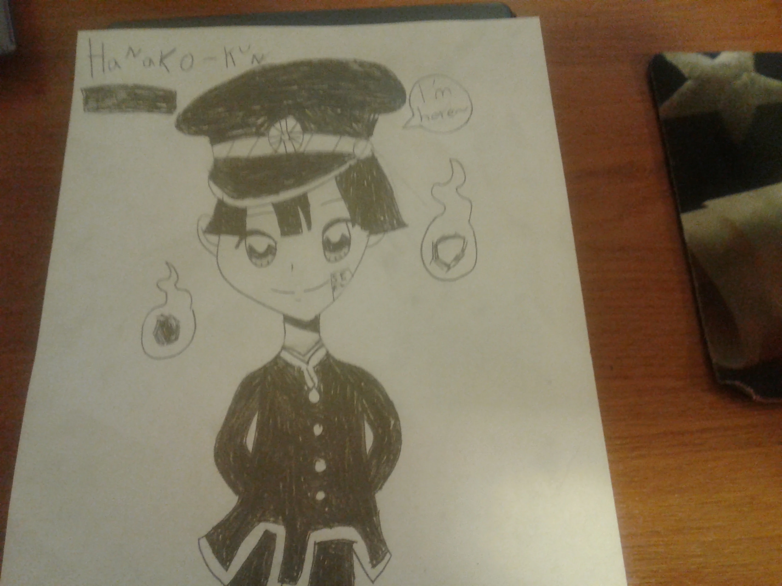 Super terrible Hanako kun fan drawing | Fandom