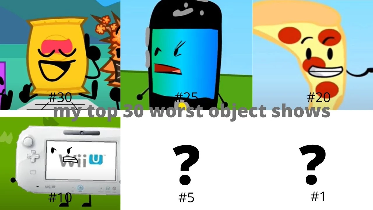 my top 30 worst object shows | Fandom