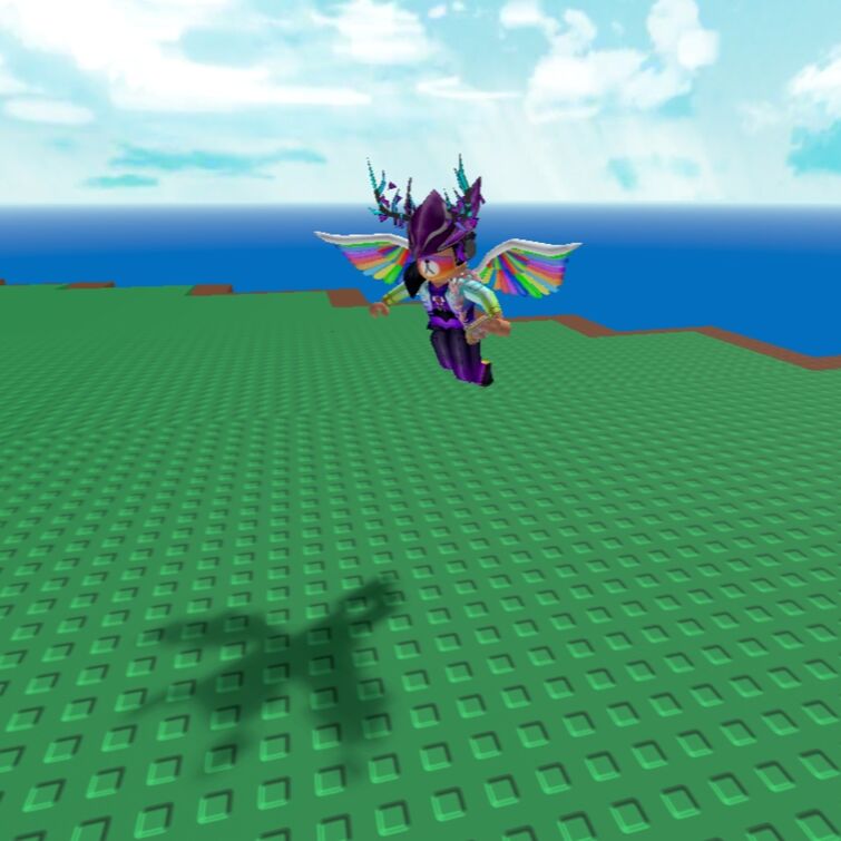 I think this is now my favourite emote- my avatar can actually fly ...