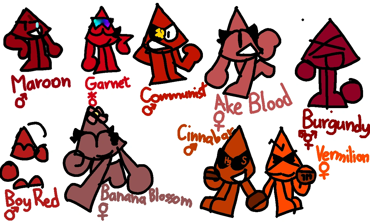 My Fan-Made Learningblocks Part I: Fan-Made Colourblocks: Shades of Red ...