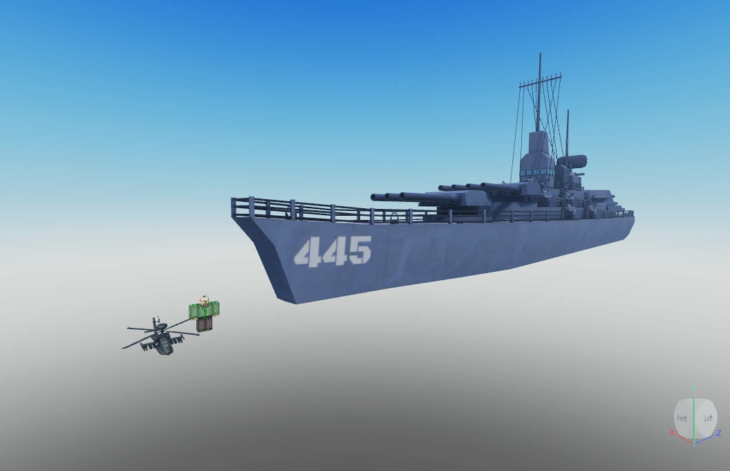 Size Comparison Attack Heli -> R6 Chracter -> Warship | Fandom