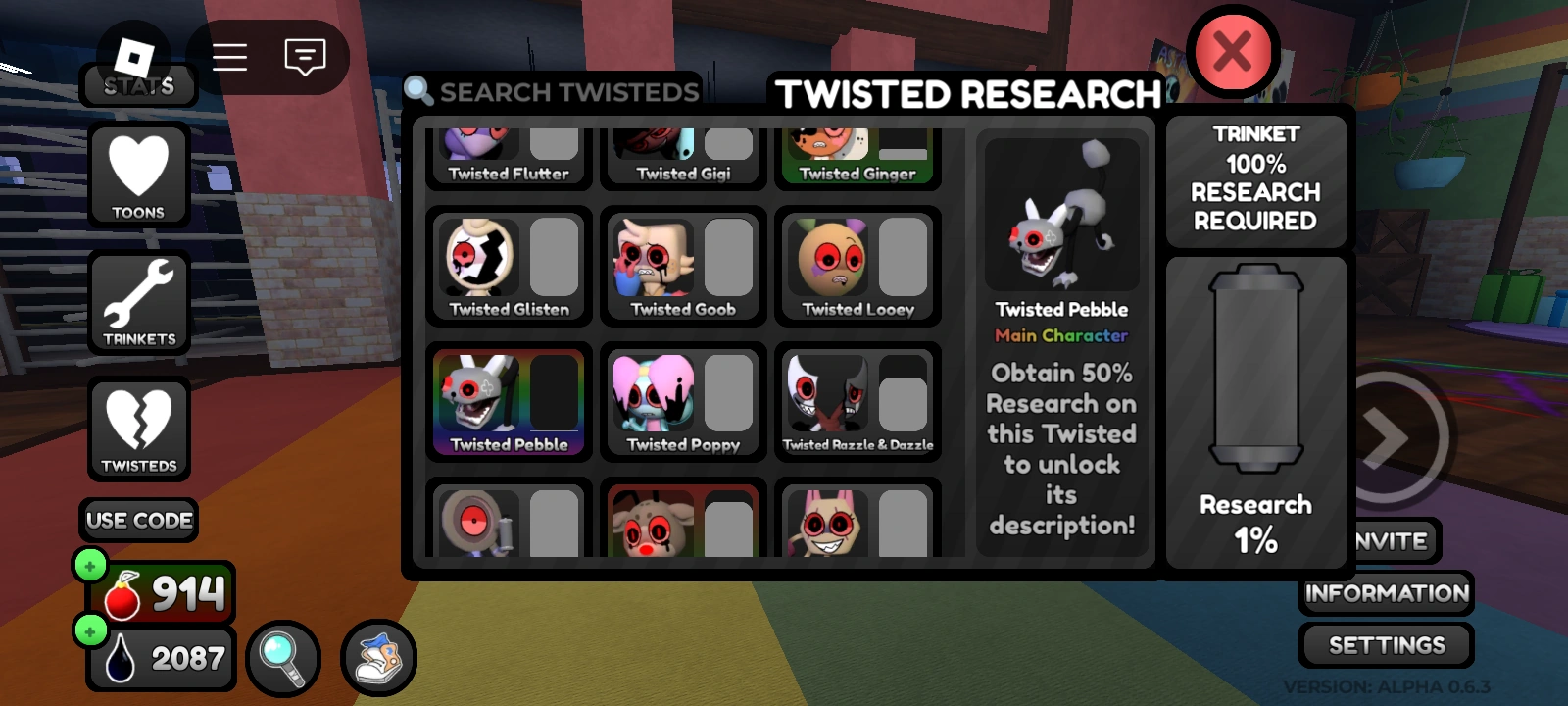 because everyone is looking at my twisted pebble research 😟 | Fandom