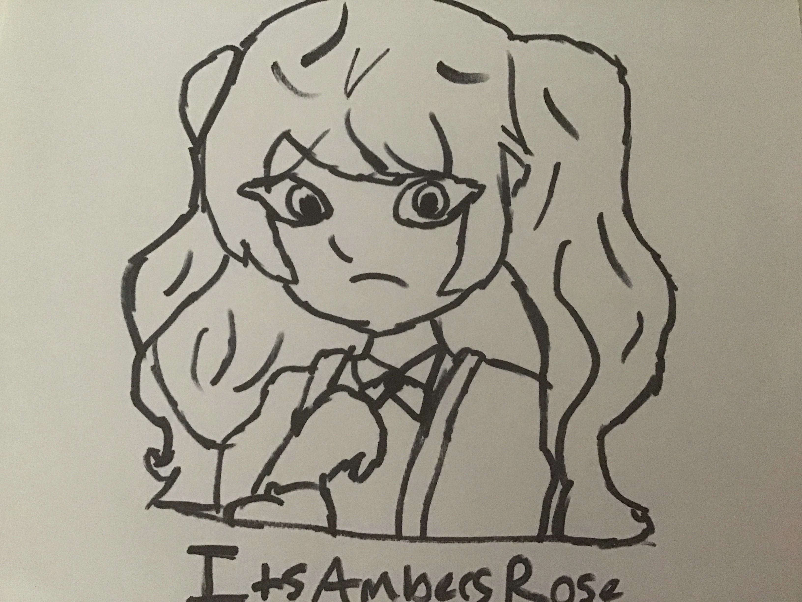 My *horrible* attempt at drawing my pfp- | Fandom