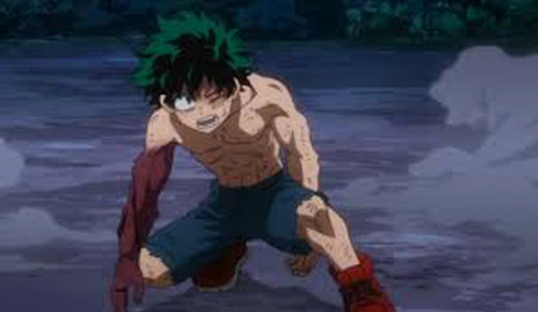 When Deku realizes he has legs | Fandom