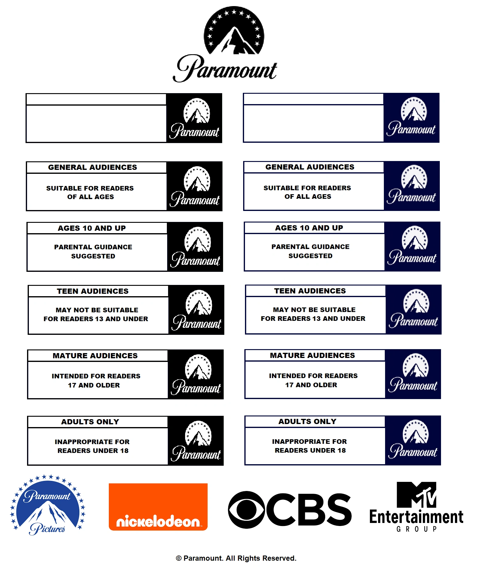 Here's a comic rating for Paramount Global comics | Fandom