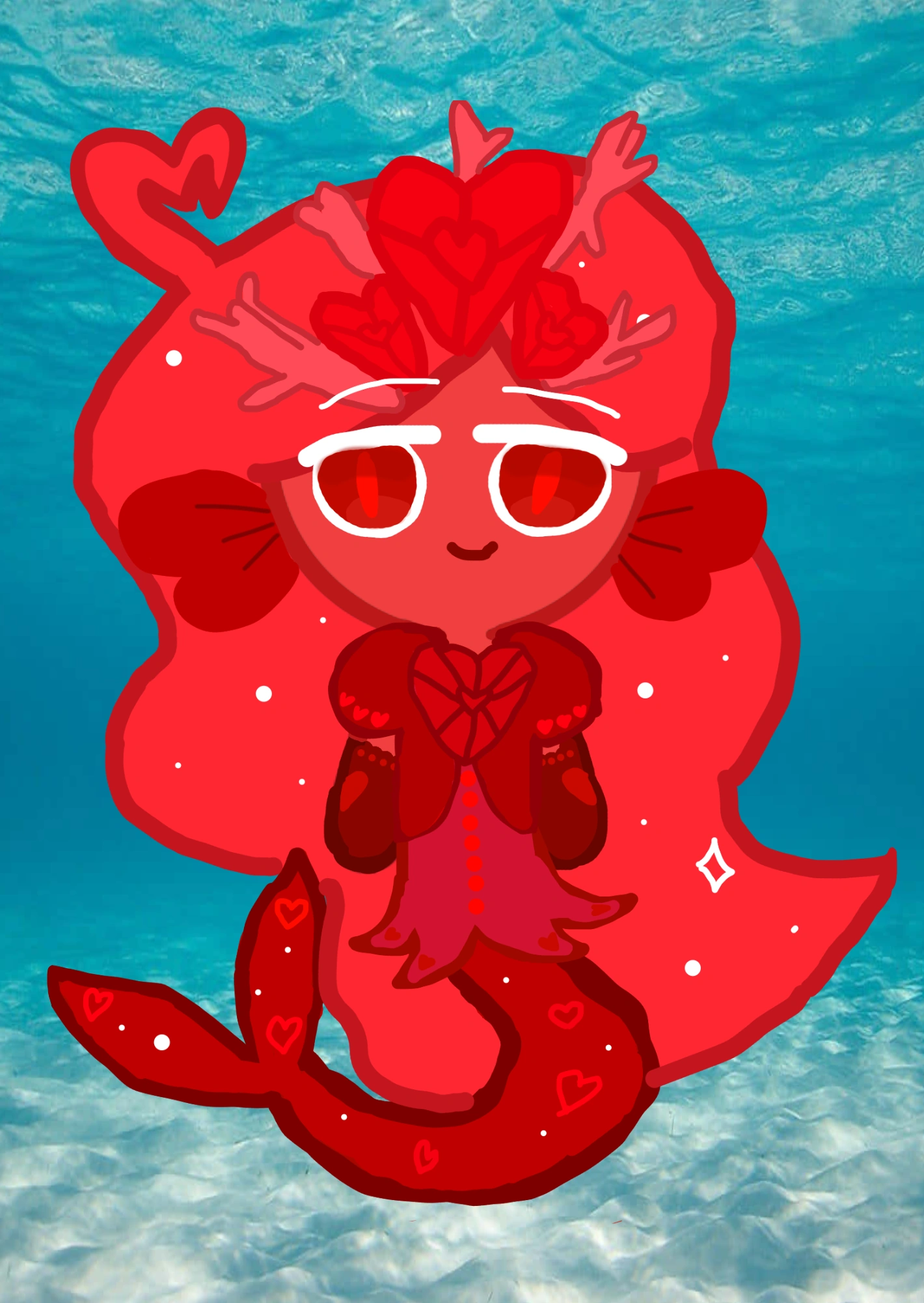 "As a member of the gem mermaids, I will be responsible for every duty ...