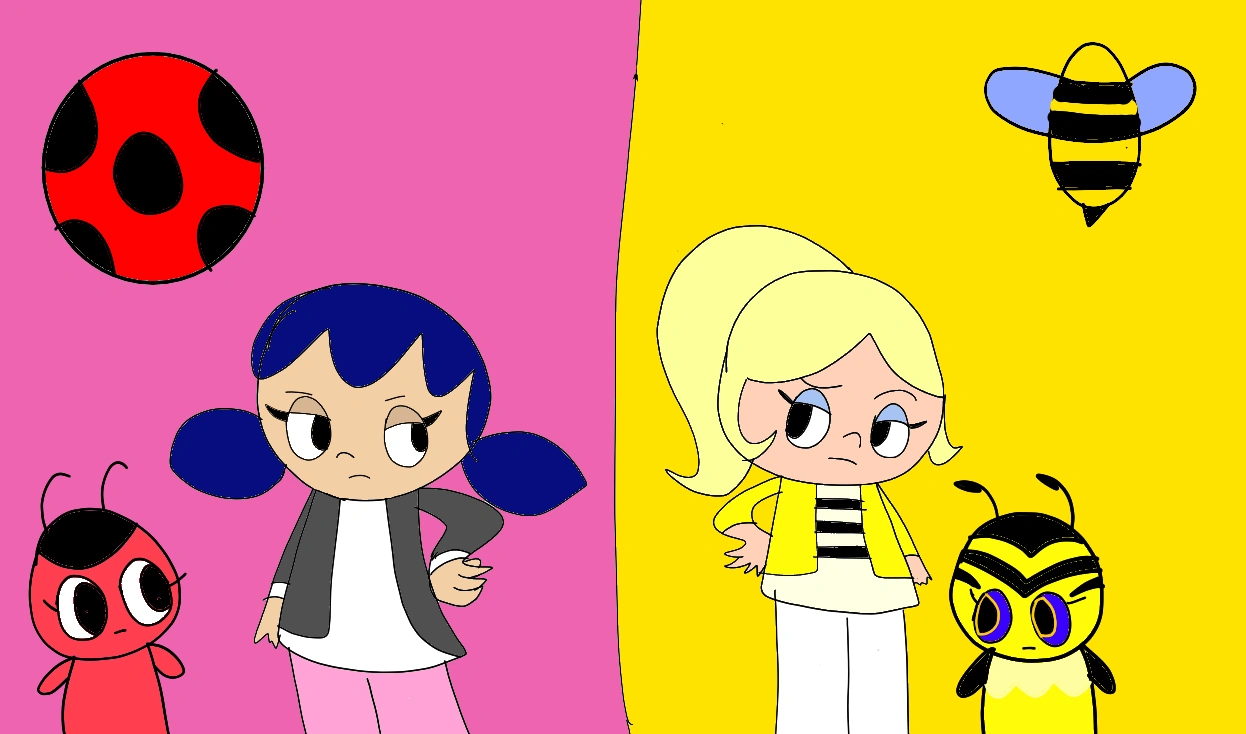 ladybug and bee | Fandom