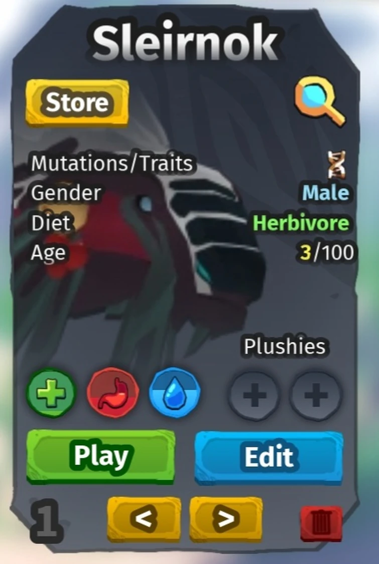 (LOL another one) glimmer + health + stamina sleirnok for 50 mush ...