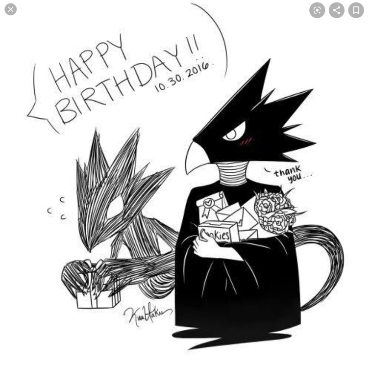Happy birthday tokoyami | Fandom