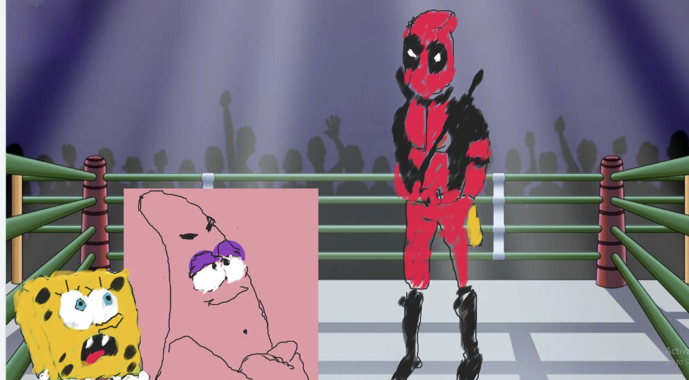 Patrick vs Deadpool Fanart (I'm just being hypothetical) | Fandom