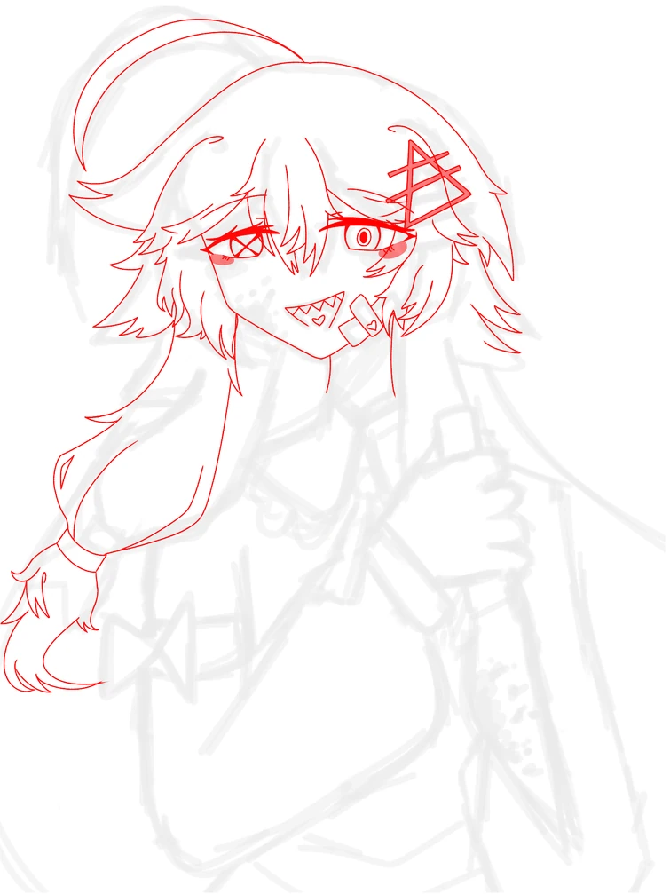 Drawing my oc, WIP! | Fandom