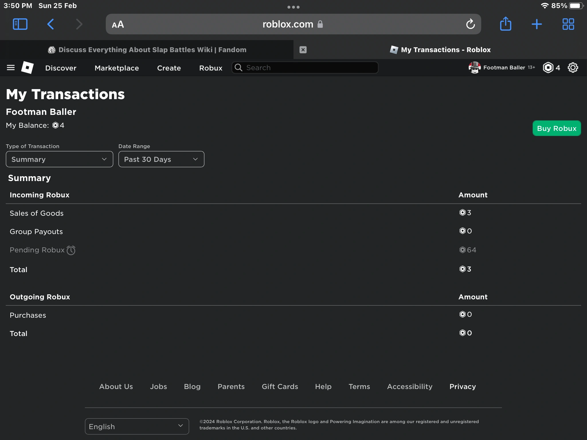 Daily robux (day 2) | Fandom