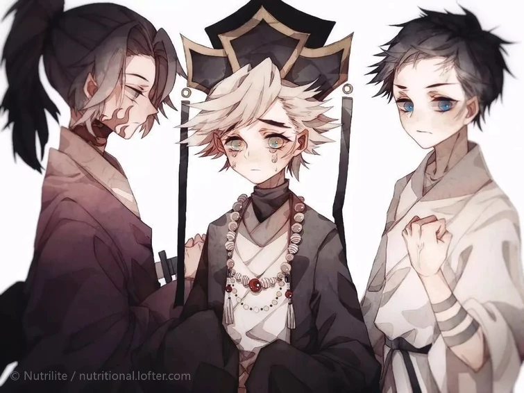 akaza,doma,kokushibo but are childrens | Fandom