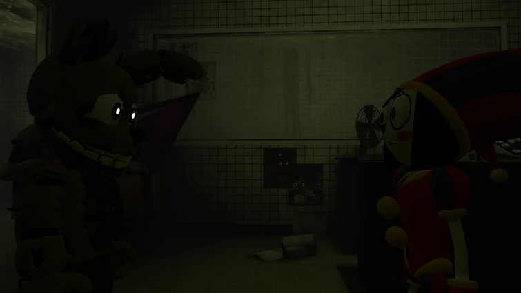 Pomni encounters Springtrap (VRChat, REMAKE)! | Fandom