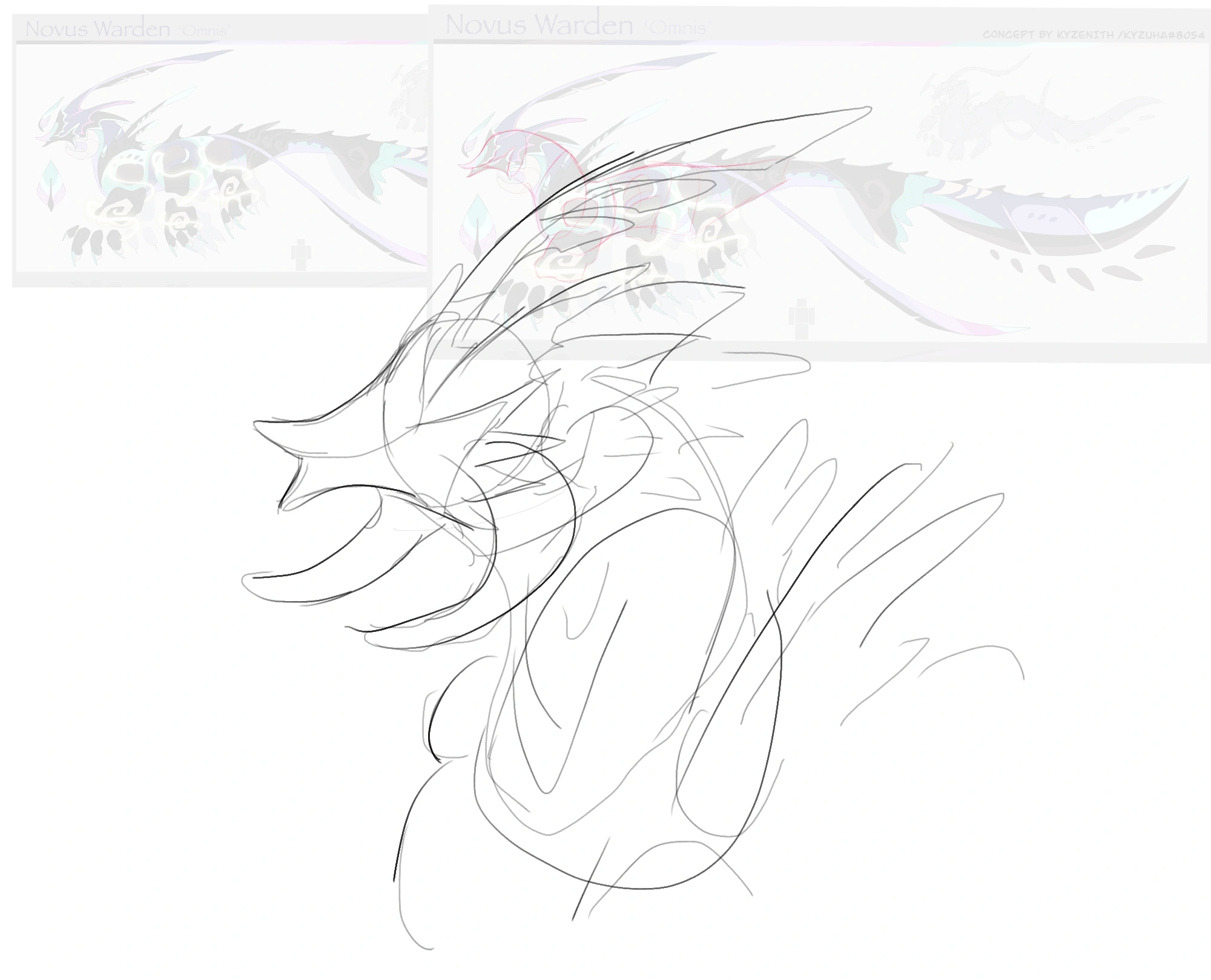 Crappy novus warden sketch | Fandom