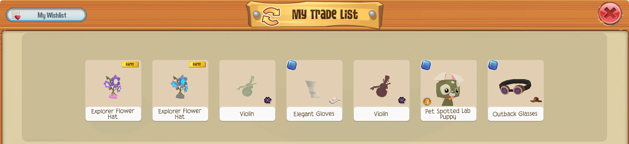 Trading up! Lf 5k items | Fandom