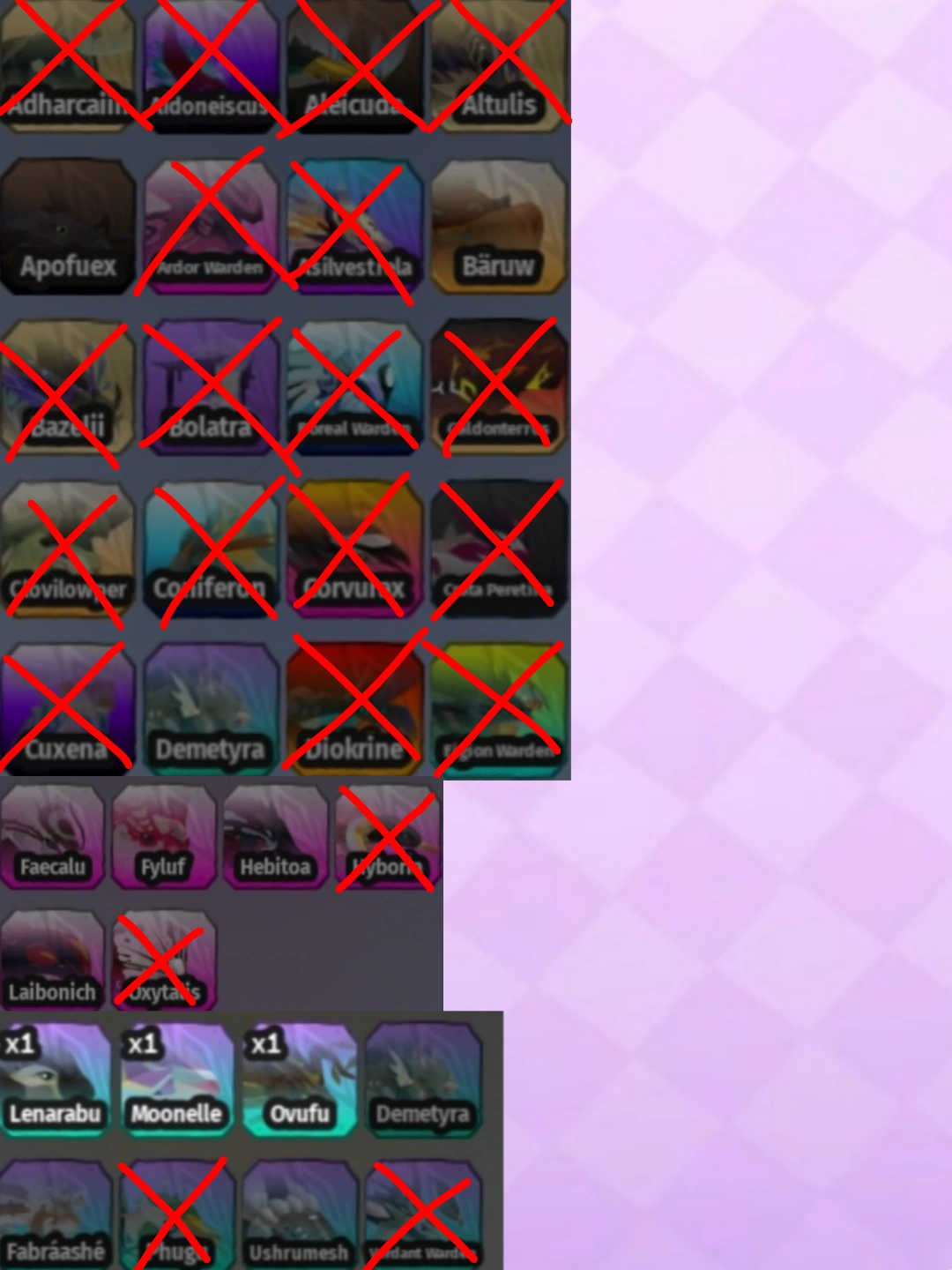 LF these creatures I'm missing-! | Fandom