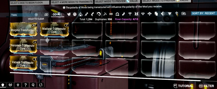 TRANSMUTE Core and how do I use em? | Fandom