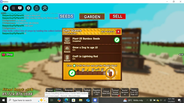 Discuss Everything About Grow a Garden Wiki | Fandom