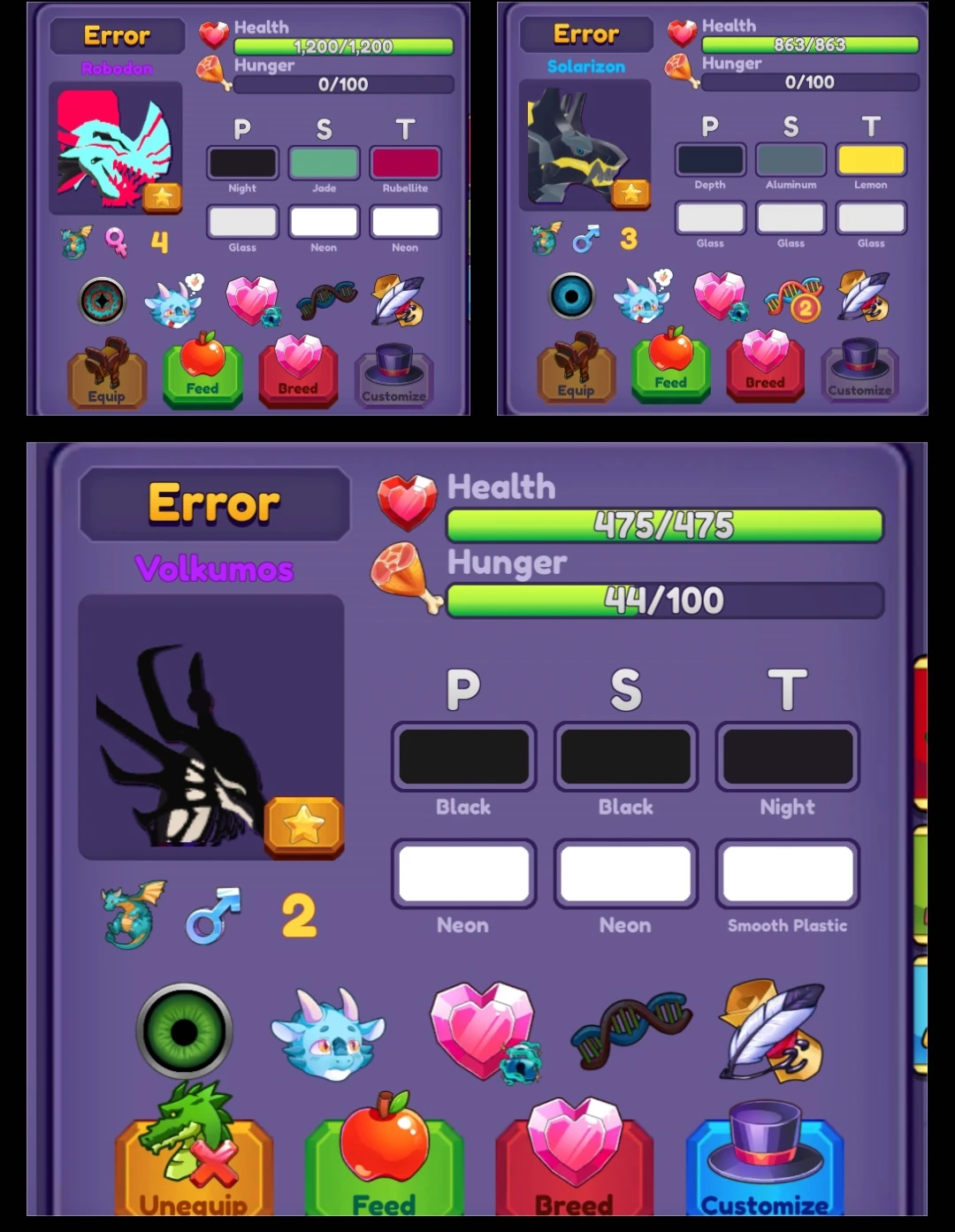 Selling error cos dragons | Fandom