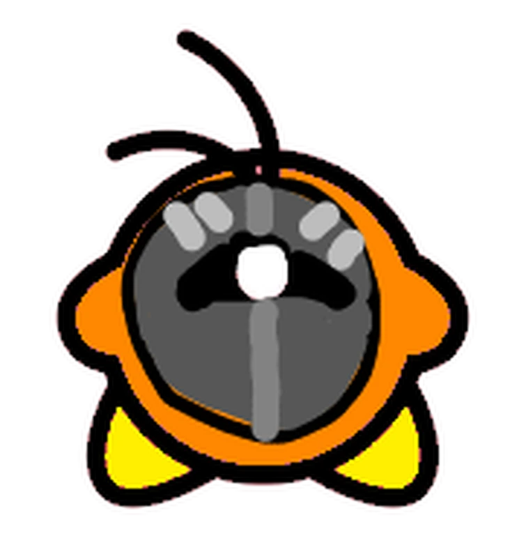 I drew a Waddle Doo with a Meta Knight mask | Fandom