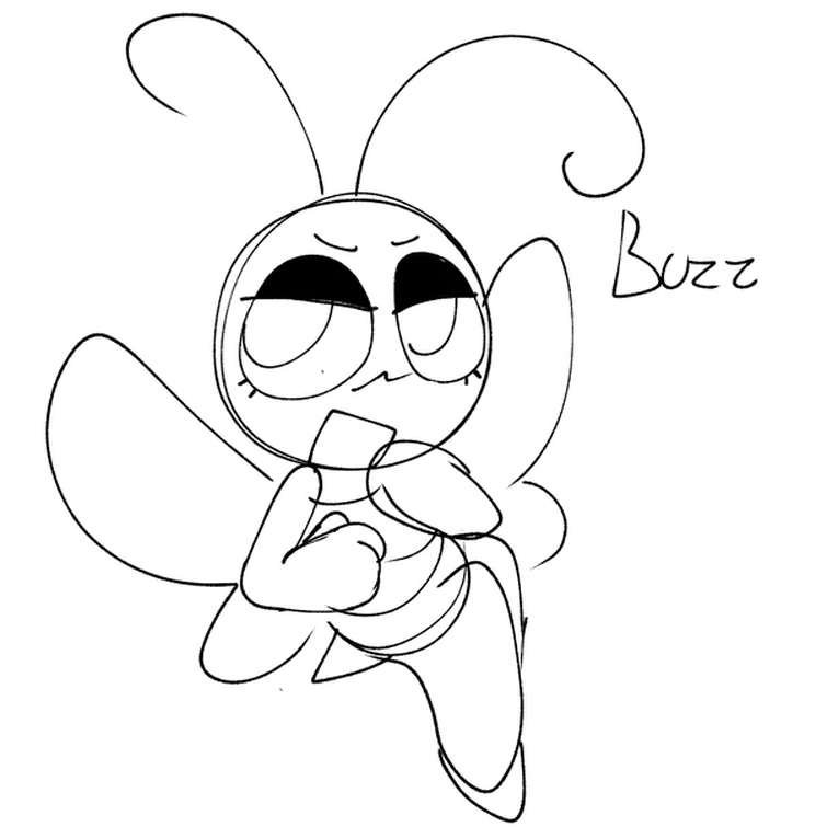 Hi meet buzz my very first dw oc | Fandom