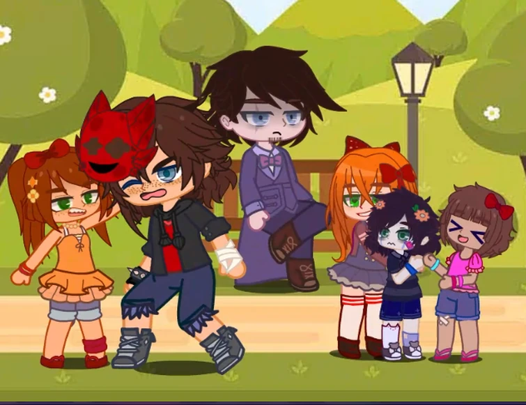 My old Afton family designs | Fandom