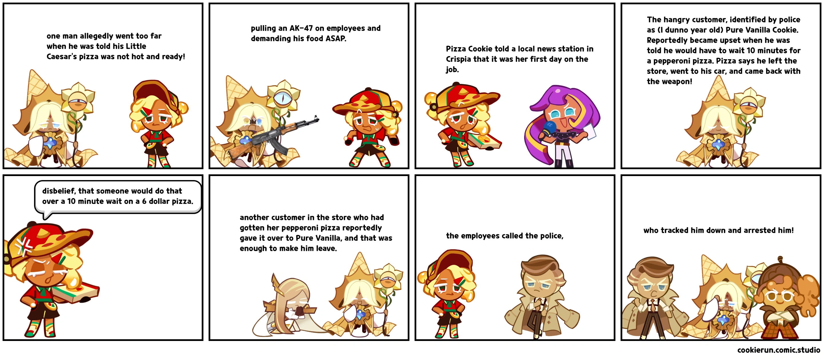 Pure Vanilla crashes out because of pizza | Fandom