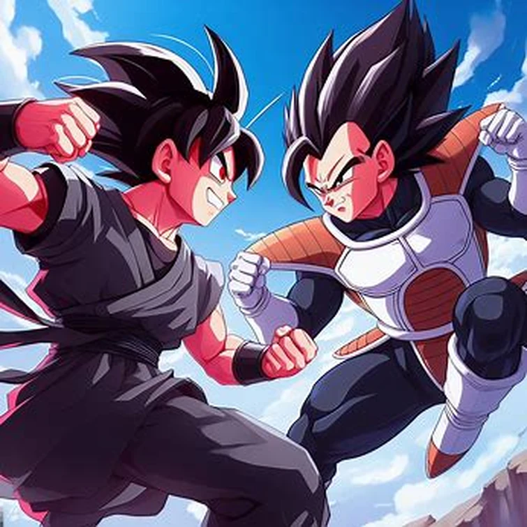 My OC Ryun and Vegeta training | Fandom