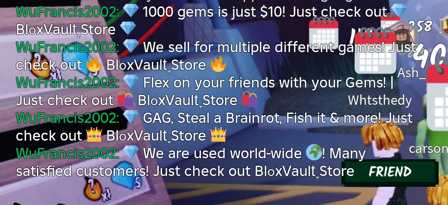 I didn’t know roblox scam bots were still a thing I thought they died ...