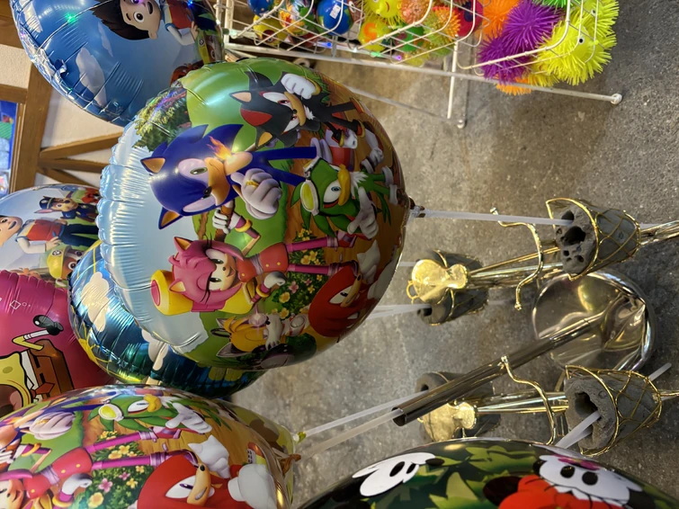 I’m at a carnival and I found this balloon with possibly the most ...