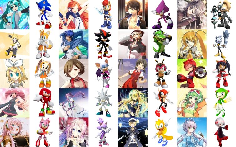Sonic characters as Vocaloid characters | Fandom