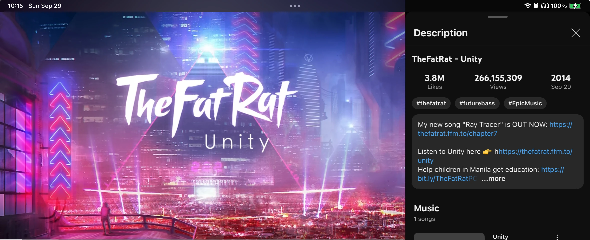 Thefatrat Unity 10th anniversary! | Fandom