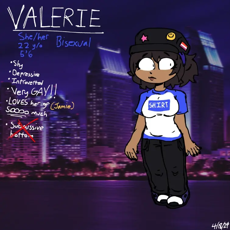 repost of my main oc's ref bc new ppl lately and i wanna introduce them ...