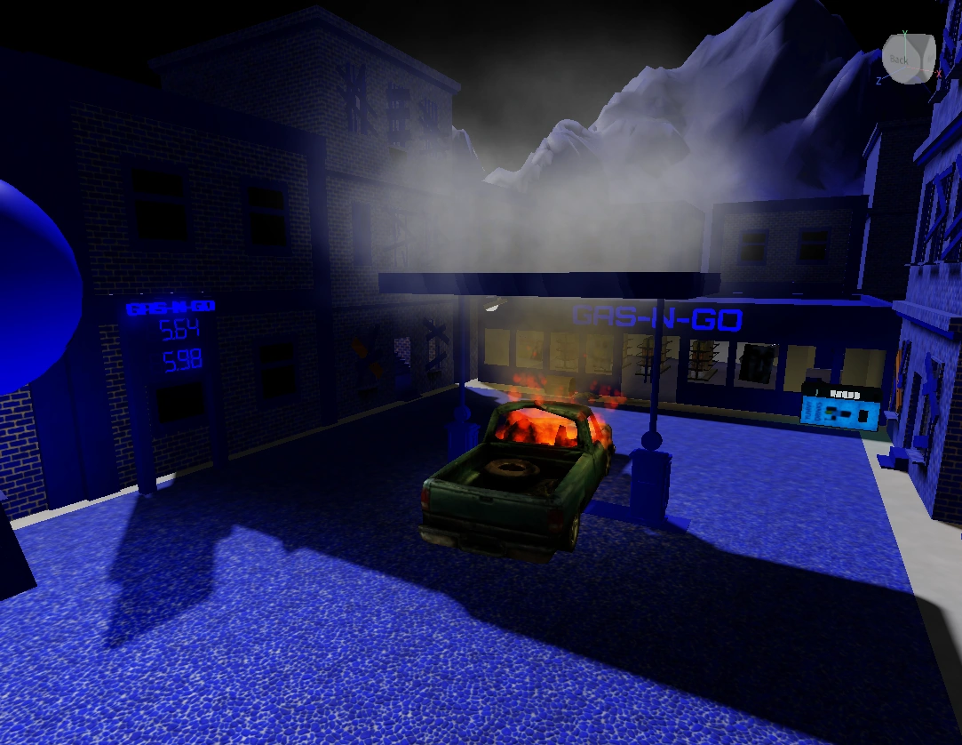 Frown Town Gas Station! | Fandom