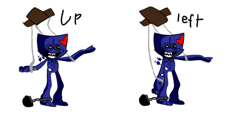 I’m making “sprite sheets” for minus huggy wuggy I’m gonna need help ...