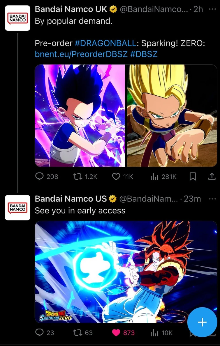 the base cabba vs ssj4 gogeta meme gotten so big, even bandai ...