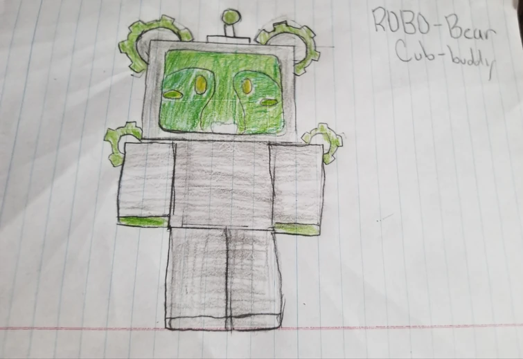 Robo-Bear Cub buddy art | Fandom