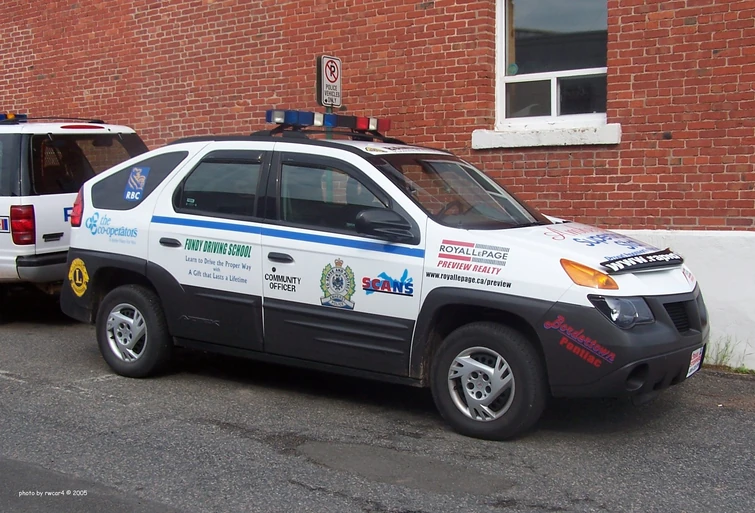 The Pontiac Aztek Police car is real | Fandom