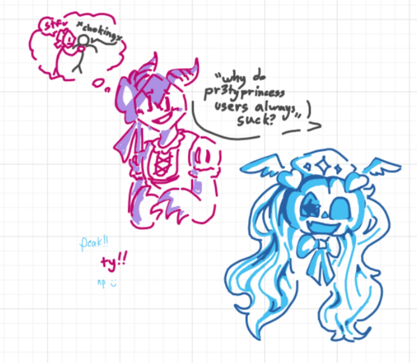 oh yeah a whiteboard doodle from earlier today | Fandom