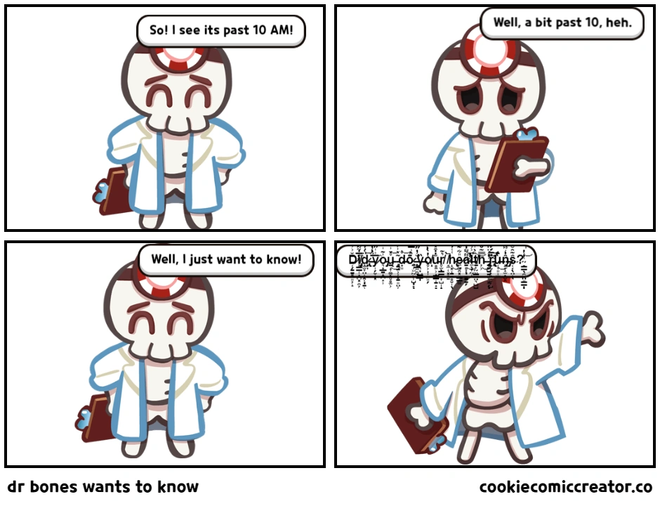 dr bones wants to know | Fandom