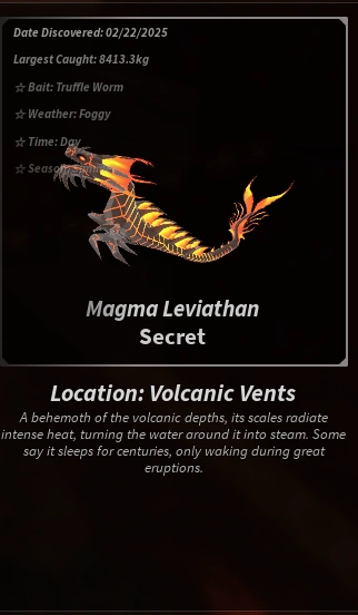 NEW MAGMA LEVIATHAN -90 PROGRESS SPEED PLEASE ADD TO WIKI | Fandom